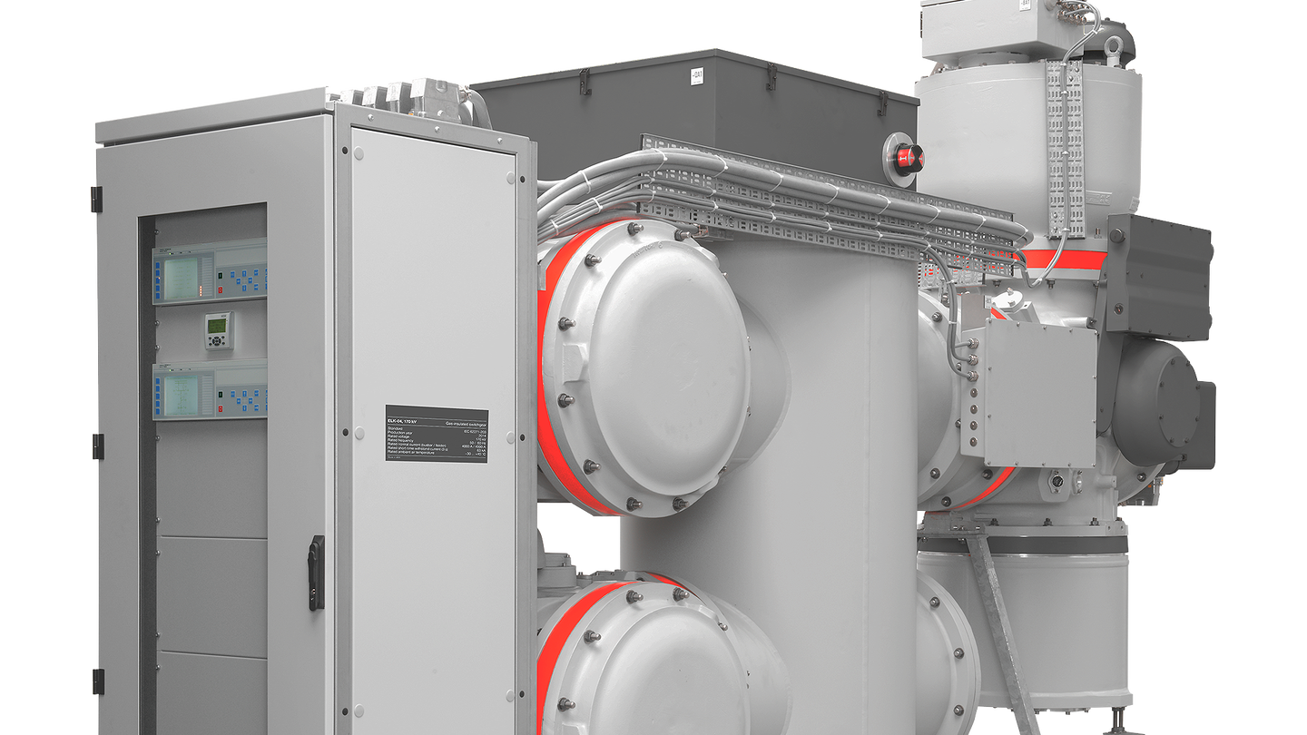 Gas-insulated switchgear ELK-04 up to 170 kV | Hitachi Energy